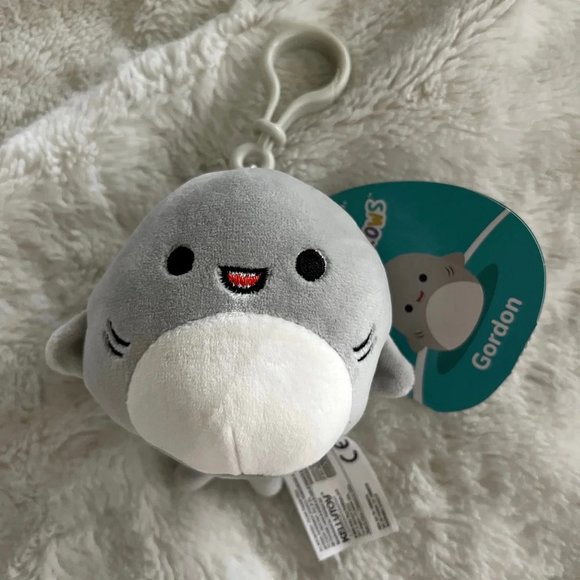 Toys | Gordon Shark Squishmallow Clip | Poshmark